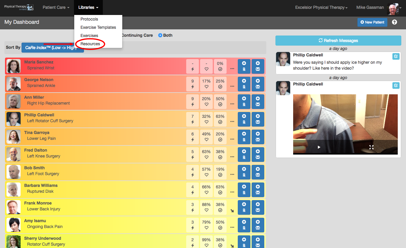 Resources: Library – In Hand Health