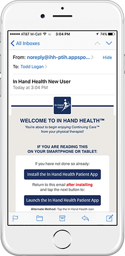Create New Patient: Add Information – In Hand Health
