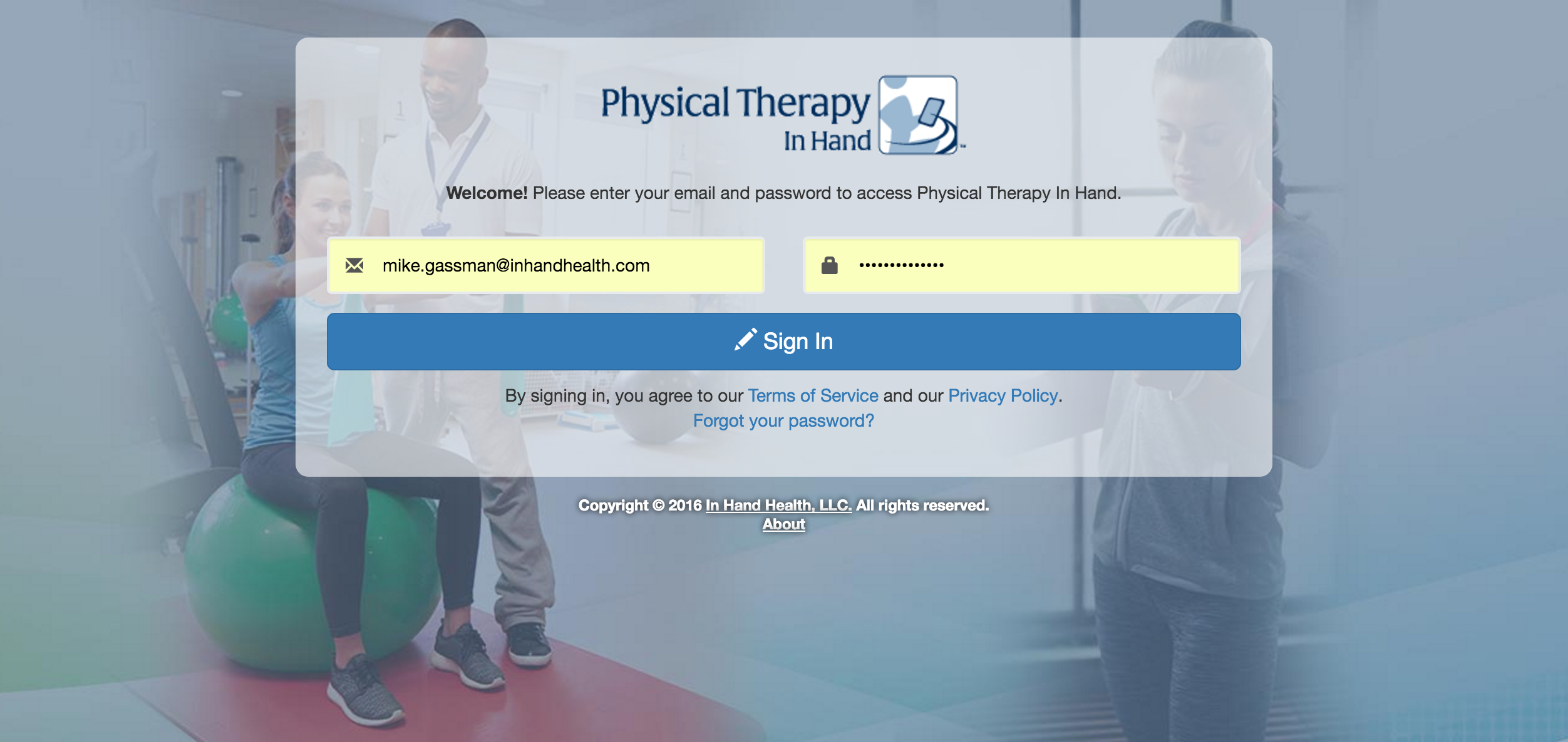 Overview – In Hand Health