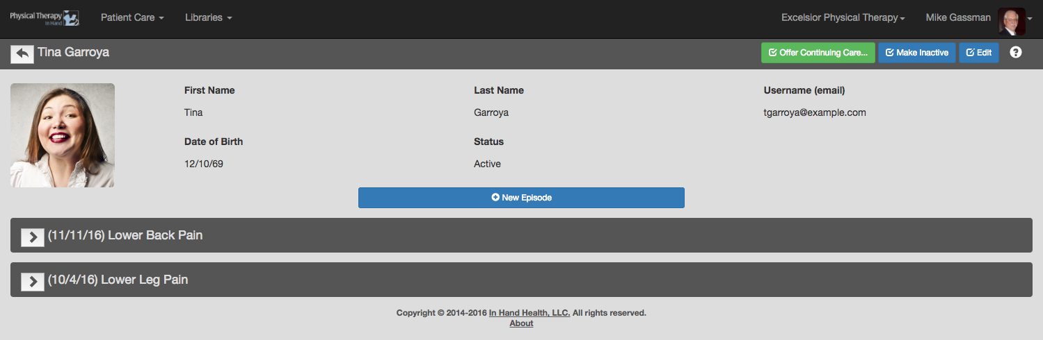 Access Patient Records – In Hand Health