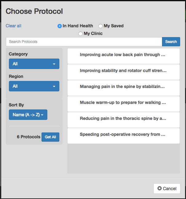 Protocols: Prescribing – In Hand Health